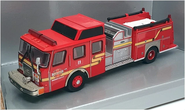 CORGI 1/50 SCALE 54802 - E-One Top Mount Fire Engine Seattle Fire Dept ...