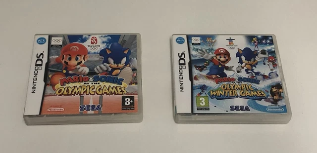NINTENDO DS 2 X Mario and Sonic at the Olympic Games & at the Winter ...