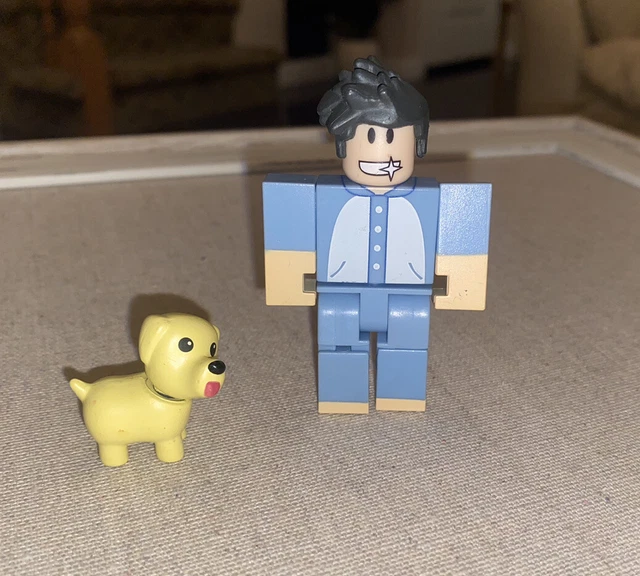 ROBLOX SERIES 6 Celebrity Action Figure Adopt Me Adam With Dog No Code ...