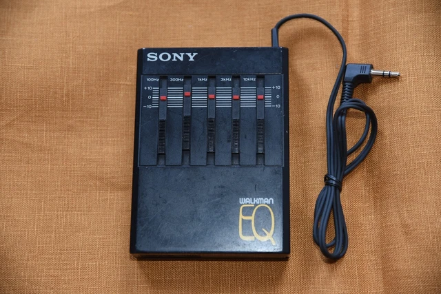 SONY SEQ-50 WALKMAN EQ Stereo Graphic Equalizer 1980 For Sony WM-D6C ...