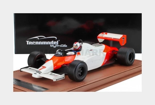 TECNOMODEL TMD18-402D MCLAREN - F1 MP4/1C N 7 Gp Monaco (With Pilot ...