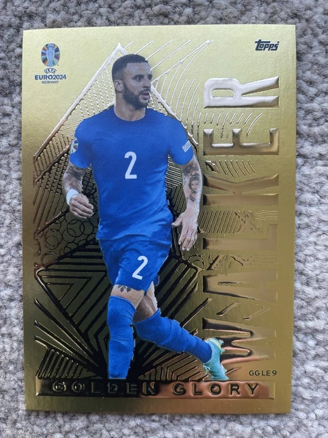 TOPPS MATCH ATTAX UEFA EURO 2024 Kyle Walker Golden Glory Card GG LE 9 EUR 11,86 - PicClick FR
