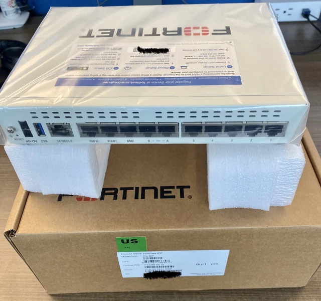 FORTINET FORTIGATE 60F Next-Generation Firewall and SD-WAN EUR 416,92 ...