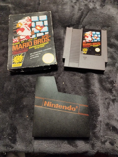 NINTENDO NES JEU Super Mario Bros 1985 Boîte EUR 80,00 - PicClick FR
