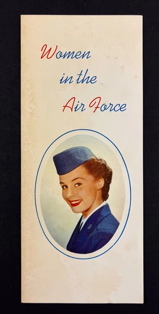 1961 WOMEN IN United States US Air Force Vintage Recruitment Info ...