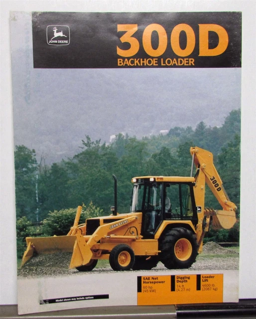 1993 JOHN DEERE 300D Backhoe Loader Specifications Construction Sales ...