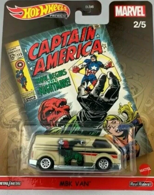 HOTWHEELS CAR CULTURE Marvel Mbk Van Rubber Tyres £4.99 - PicClick UK