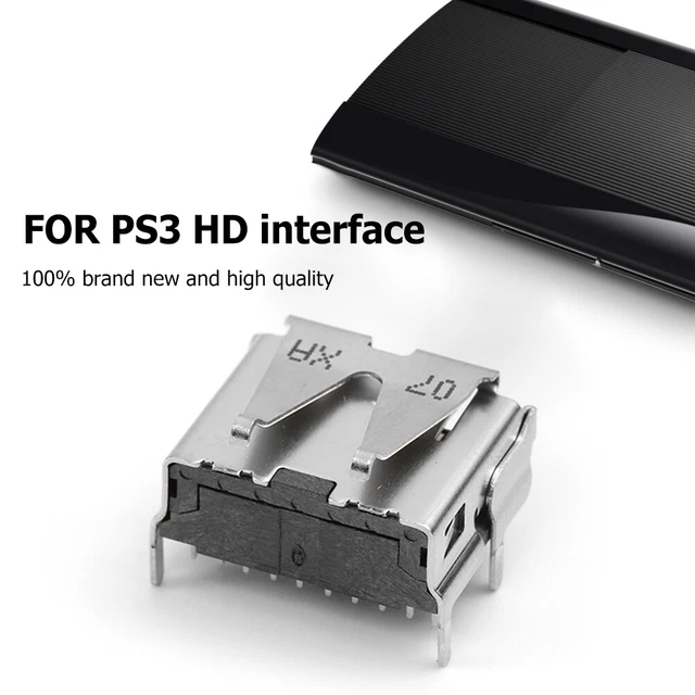 HDMI-COMPATIBLE PORT JACK Super Slim HDMI-compatible Socket for PS3 ...