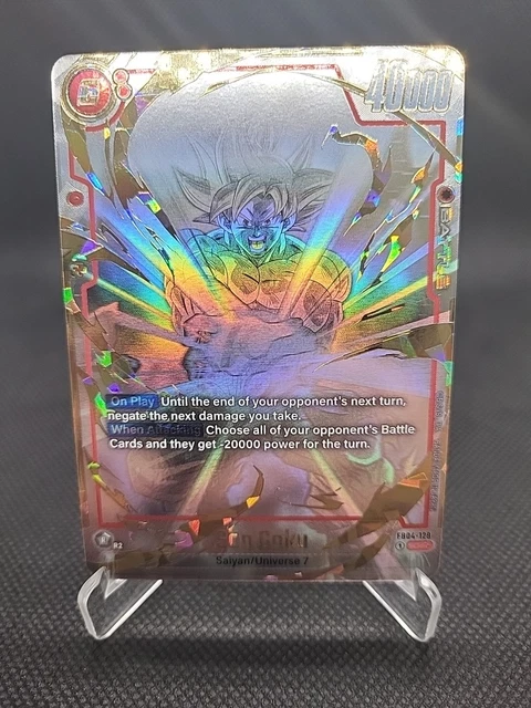 SON GOKU SCR** FB04-129 Dragon Ball Fusion World ULTRA LIMIT God Rare ...