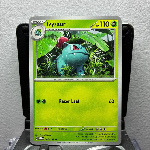 IVYSAUR - 002/132 - Pokémon Mega Evolution 2025 - Common NM $1.09 ...