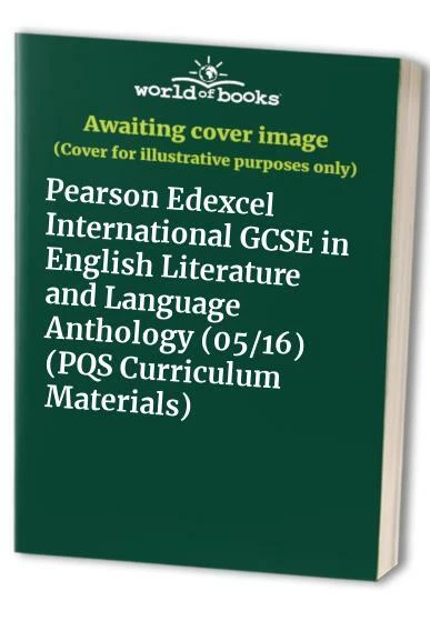 Pearson Edexcel International Gcse English Anthology