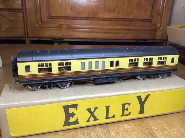 EXLEY OO GAUGE GWR 1st/3rd Restaurant Car Boxed Superb £59.99 - PicClick UK