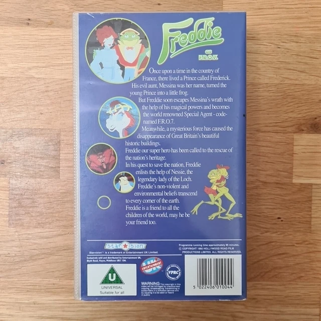FREDDIE AS F.R.0.7 VHS Tape Fro7 James Bond UK CAST JENNY AGUTTER BRIAN ...