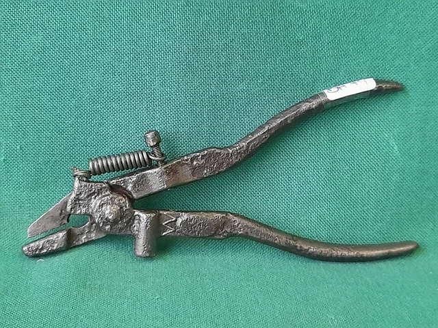 ANTICA PINZA STRADASEGHE Stradatrice In Ferro Battuto E Forgiato A Mano ...