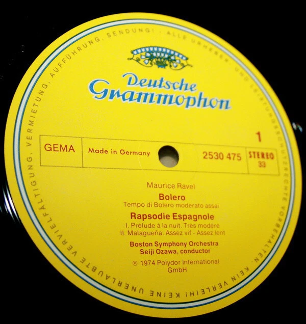 MAURICE RAVEL - Boston Symphony Orchestra · Seiji Ozawa - Boléro / La Valse /... EUR 24,79 ...