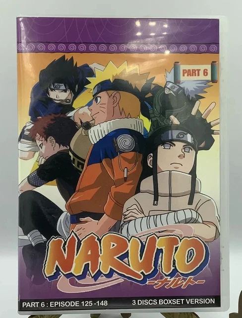 NARUTO ANIME PART 6 Japanese Audio;English Chinese Subtitle Episodes ...