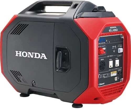HONDA 2.6KVA PORTABLE Gasoline Inverter Generator EU26iJ Fuel Injection ...