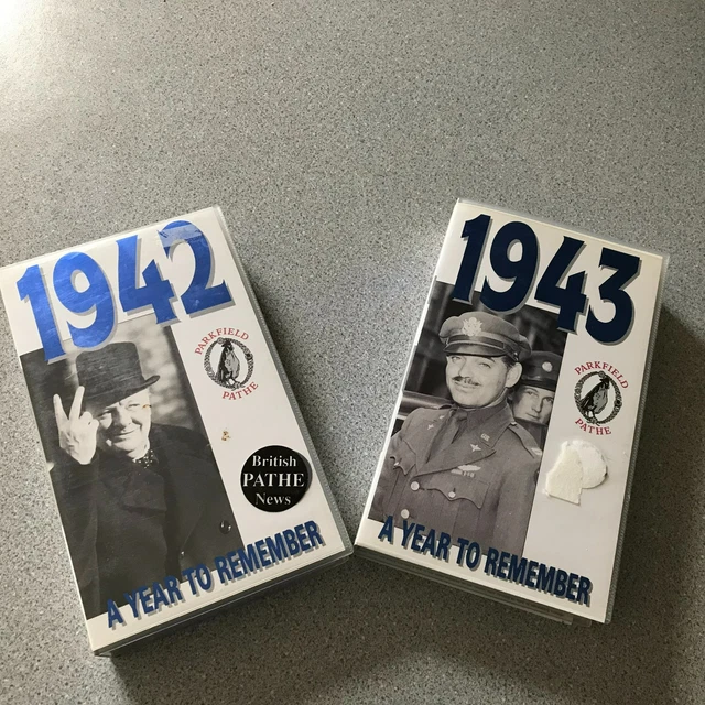 VHS PARKFIELD PATHE A Year To Remember 1942/1943 Video Tapes £10.78 ...