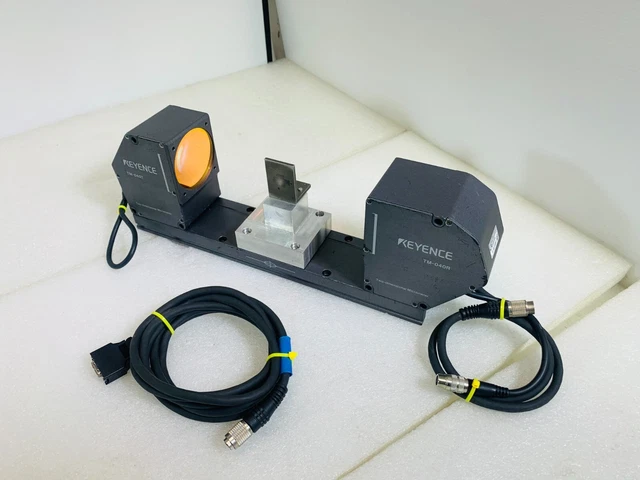KEYENCE TM-040R & TM-040T High-Speed 2D Optical Micrometer Sensor Head ...