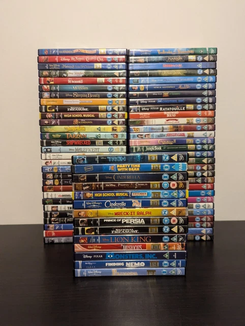 LARGE DISNEY DVD Bundle. Children's Family, Kids, Job Lot Disney. 70+ Titles £31.99 - PicClick UK