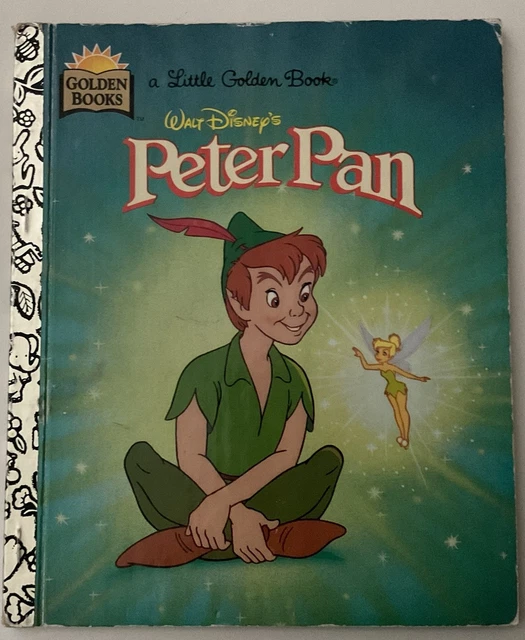 LITTLE GOLDEN BOOK Walt Disney Peter Pan $5.74 - PicClick AU