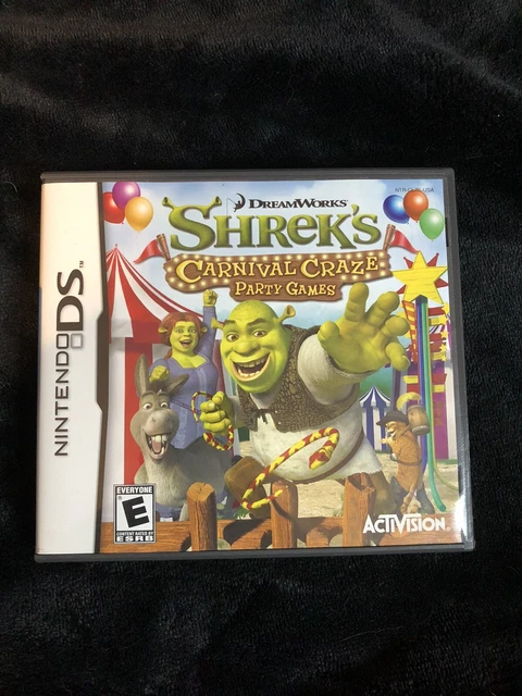 SHREK'S CARNIVAL CRAZE Party Games (Nintendo DS, 2008) CIB £7.40 ...