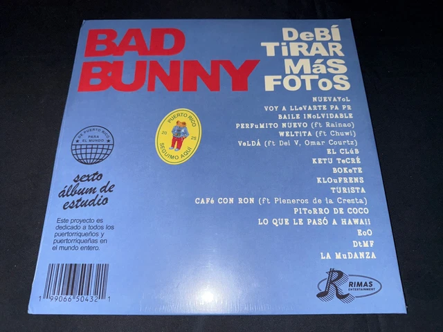 BAD BUNNY - DTMF DEBI TIRAR MAS FOTOS Vinyl BRAND NEW SEALED EUR 149,15 ...