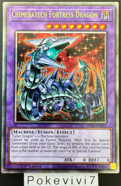 CARTE YU-GI-OH! CHIMERATECH FORTRESS DRAGON MP24-EN022 QCSR NEUF EUR 2,90 - PicClick FR