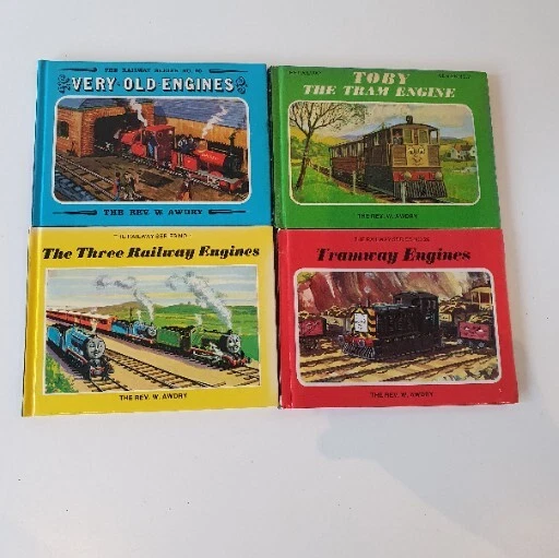 4 THOMAS THE Tank Engine Railway Series Books Stories Series 1, 7, 26 ...