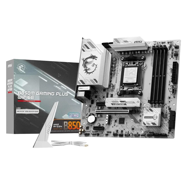 MSI B850M GAMING PLUS WIFI6E micro ATX AMD Socket AM5 DDR5 Motherboard £189.99 - PicClick UK