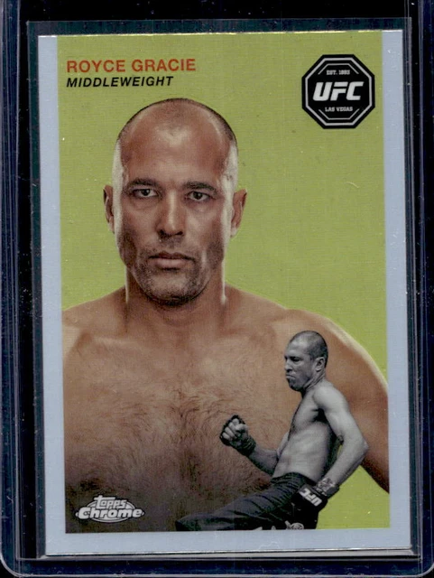 2024 TOPPS CHROME UFC Royce Gracie 1954 #FFT-2 Middleweight EUR 0,84 ...