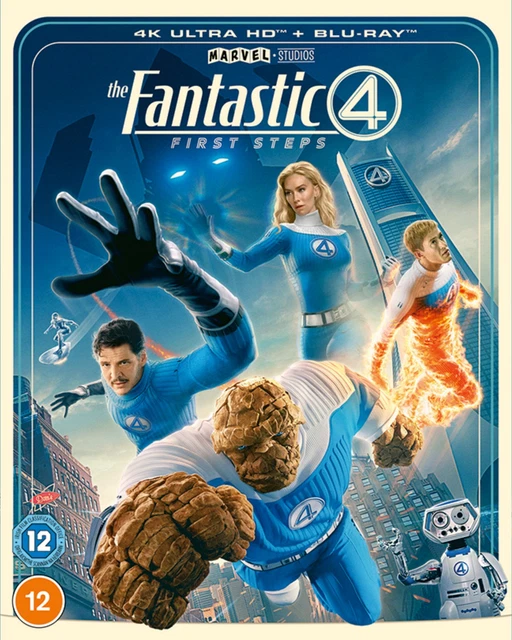 THE FANTASTIC FOUR: First Steps (4K UHD Blu-ray) (PRESALE 20/10/2025) £ ...