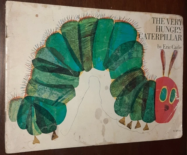 THE VERY HUNGRY Caterpillar by Eric Carle 1st Scholastic Printing £23. ...