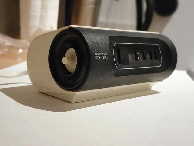 SANKYO DIGITAL CLOCK no. 423 - Digi Glo - 70er Jahre * VINTAGE * Uhr ...