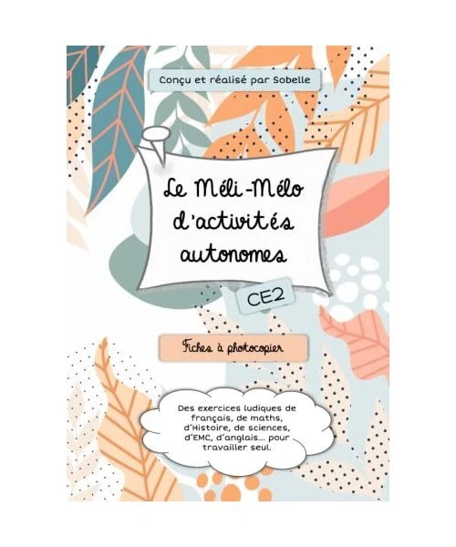 LE MÉLI-MÉLO D'ACTIVITÉS autonomes: CE2, BROU, Sandrine EUR 10,54 ...