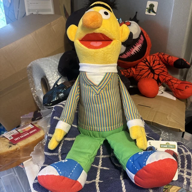 123 SESAME STREET Bert Plush Toy 2021 Sesame Street Workshop £16.12 ...