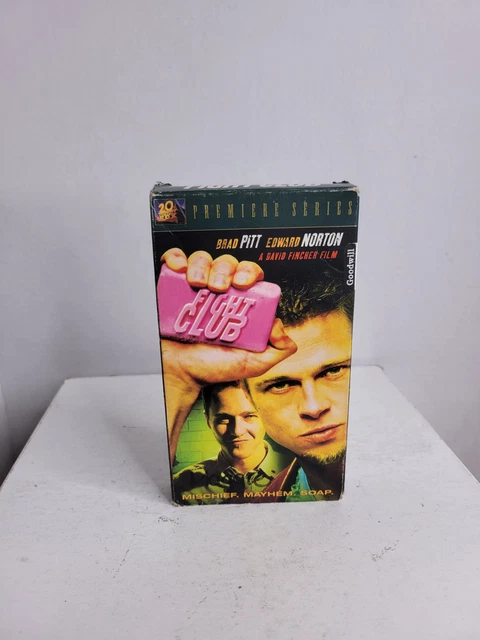FIGHT CLUB PREMIERE Series VHS Tape Brad Pitt Edward Norton £5.57 ...