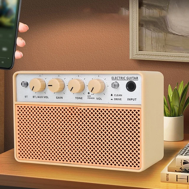 AMPLI GUITARE ÉLECTRIQUE ampli basse 10 watts 15*9,5*6,5cm interface ...