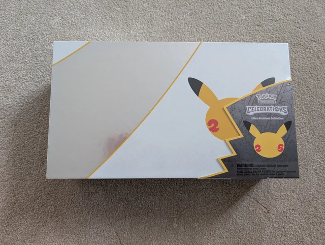 POKÉMON TCG CELEBRATIONS Ultra Premium Collection Box 25th Anniversary ...
