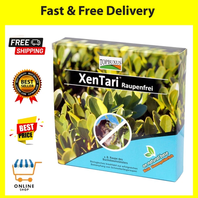 TOPBUXUS XENTARI PROFESSIONAL Dosage Against Box Tree Moth Caterpillar ...