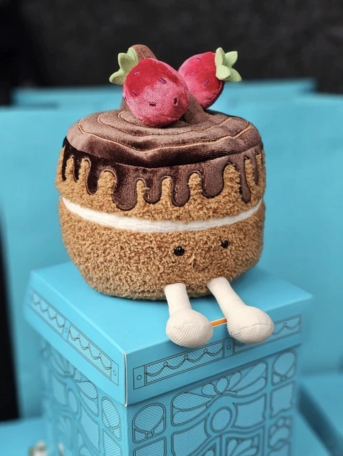 JELLYCAT X HARRODS Exclusive New Chocolate Strawberry Cake - NEW Tags ...
