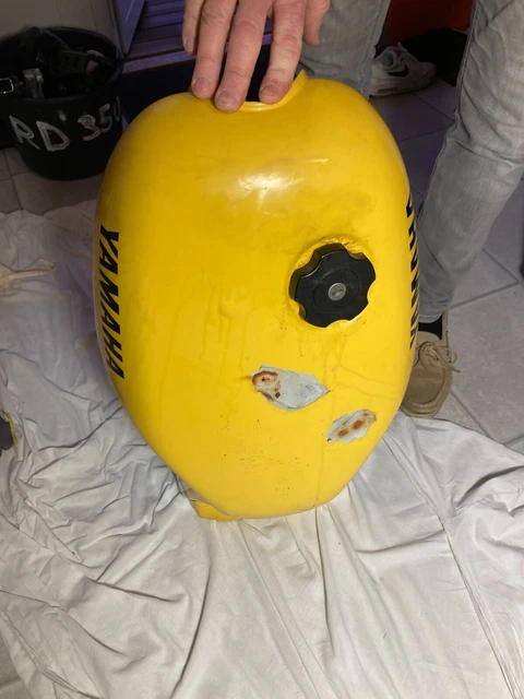 YAMAHA RD 350 YPVS 31K LC2 Original/Genuine/OEM Gas/Fuel Tank £150.00 ...