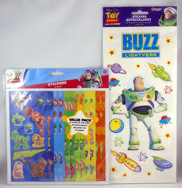 DISNEY TOY STORY & Buzz Lightyear Stickers Decal NIP $19.95 - PicClick CA