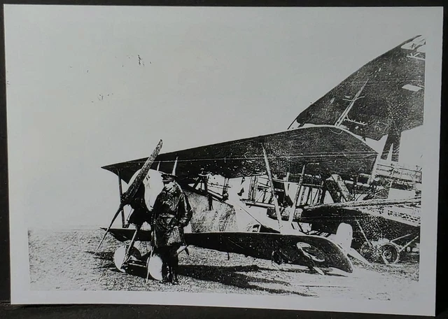 WW1 RFC ACE Frank Ormond Soden & Nieuport 17 biplane archive photo 13 by 9cm £5.00 - PicClick UK