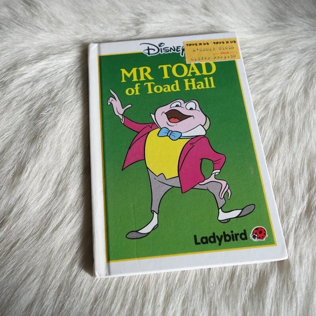 MR TOAD OF Toad Hall 1st Edition Vtg MR TOAD Disney Frog Book Vtg Ladybird Book £10.74 - PicClick UK