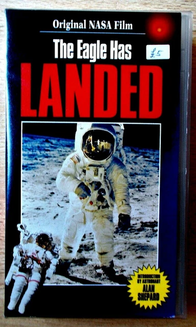 THE EAGLE HAS landed.. VHS video. NASA Home entertainment no. 6007 Vg ...