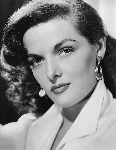 RUSSELL JANE ACTRESS USA portrait published in the BZ of etc 1955 Old ...
