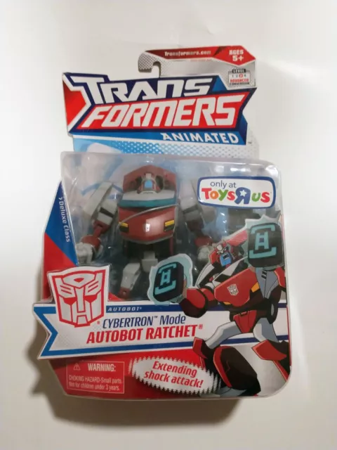 TRANSFORMERS ANIMATED CYBERTRON MODE AUTOBOT RATCHET TRU Exclusive 2010 ... TRANSFORMERS ANIMATED CYBERTRON MODE AUTOBOT RATCHET TRU Exclusive 2010 ...