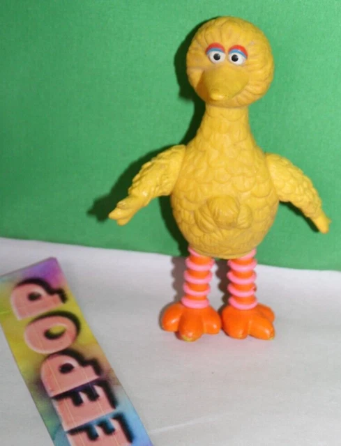 SESAME STREET BIG Bird Muppet Tara Toys 1985 Vintage CTW Poseable ...