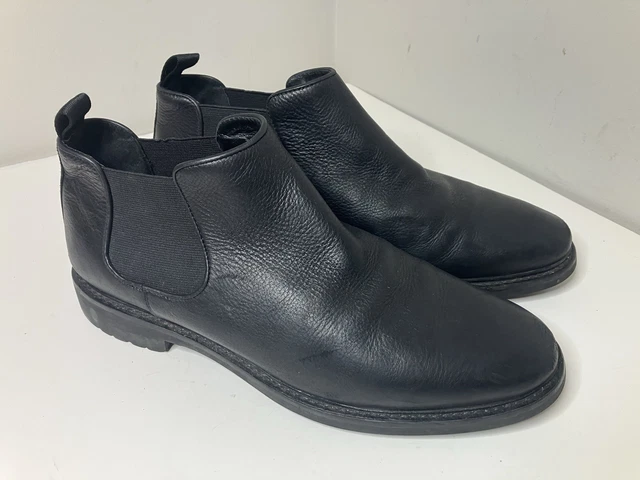 WARFIELD & GRAND Black Leather Chelsea Boots Shoes Men's Size 10 £28.57 ...